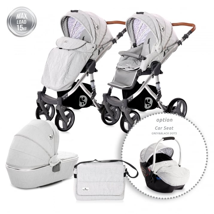 БЕБЕШКА КОЛИЧКА 2В1 RIMINI+ЧАНТА | Baby.Galix.bg