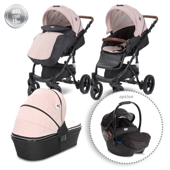 БЕБЕШКА КОЛИЧКА 2В1 RIMINI PREMIUM | Baby.Galix.bg