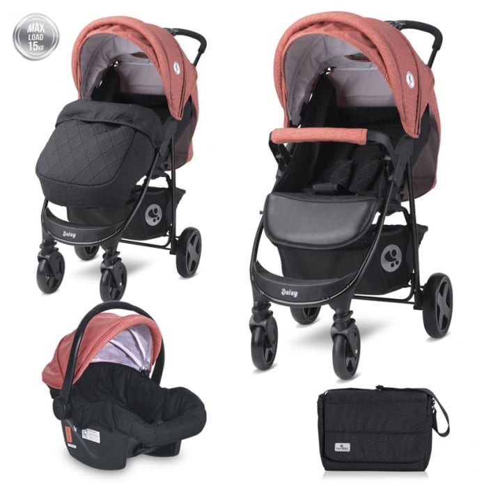 БЕБЕШКА КОЛИЧКА 2В1 DAISY BASIC SET | Baby.Galix.bg