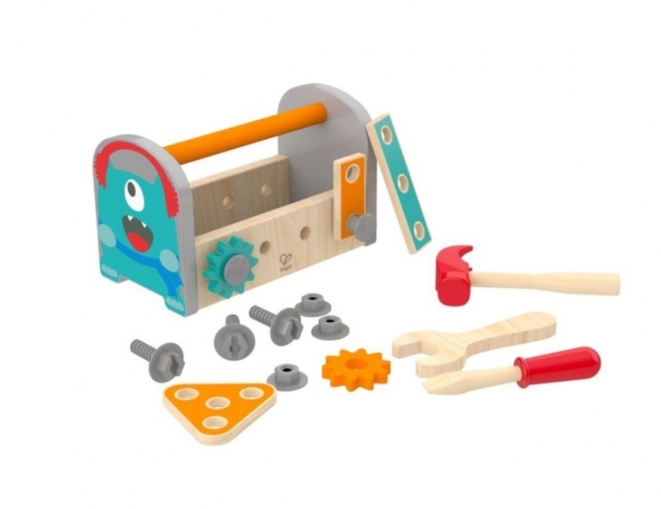 Комплект инструменти, Hape, 17 части | Baby.Galix.bg