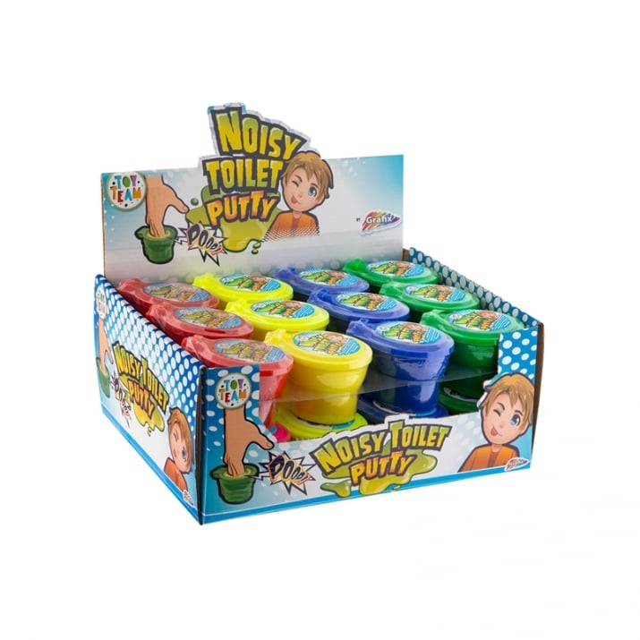 Grafix Тоалетна с желе Noisy Toilet Putty, 24 броя | Bab ...